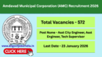 AMC Recruitment 2026 Notification Out for 572 Vacancies, Apply Online