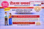 KVS Special Educator Vacancy 2026 Out: 987 TGT & PRT Posts
